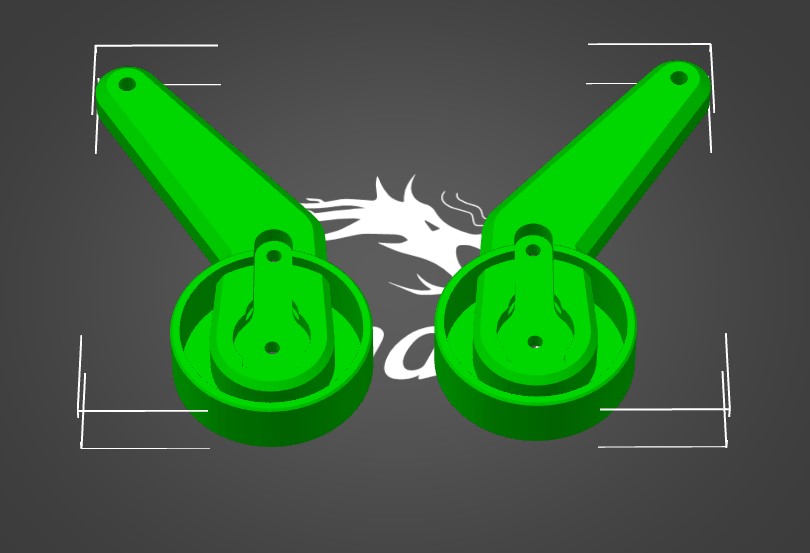 PLASTIC PARTS SR6 Pitcher Arms – Your Hobbies Customized LLC