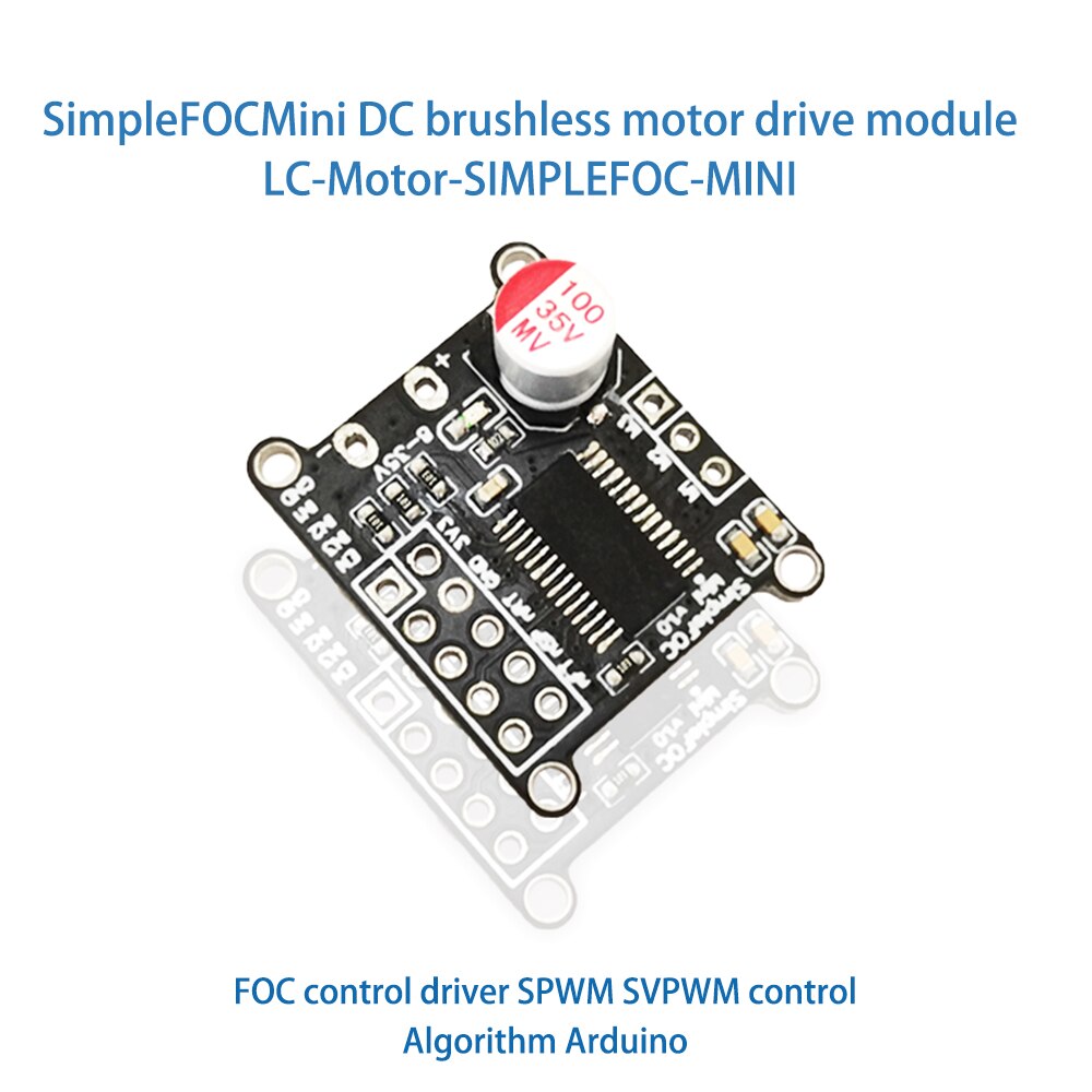 SimpleFOCmini v1 Motor Controller Board – Your Hobbies Customized LLC